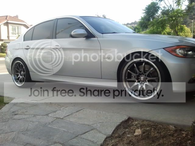 Volks CE28N Formula Silver Limited on E90 335i