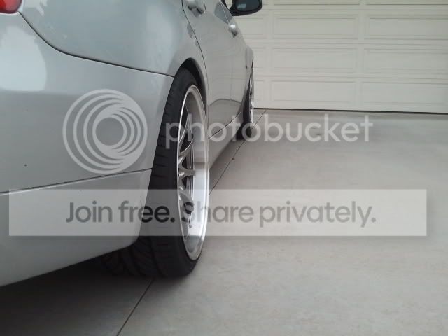 Volks CE28N Formula Silver Limited on E90 335i